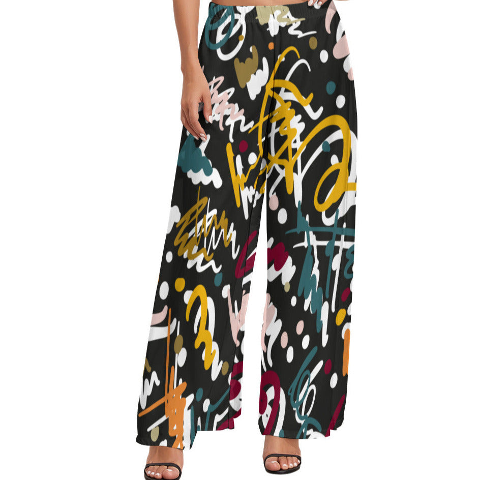 Infinite Cascade Wide Leg Pants – Custom Couture